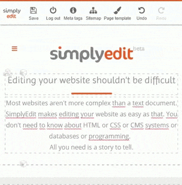 Simply Edit: For you